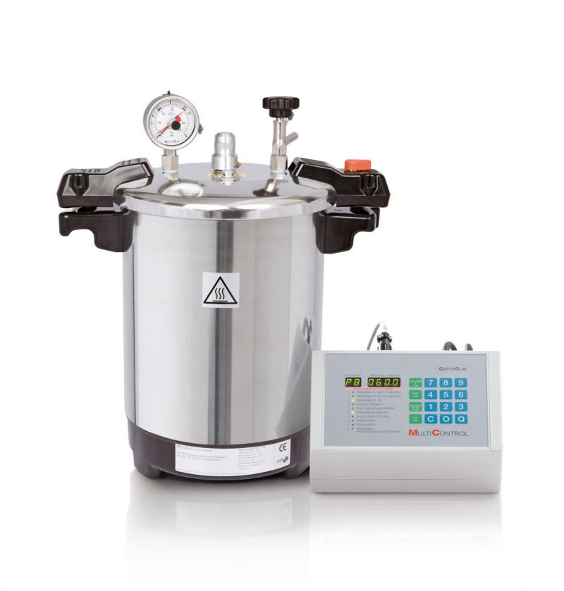 Autoclave laboratório de microbiologia